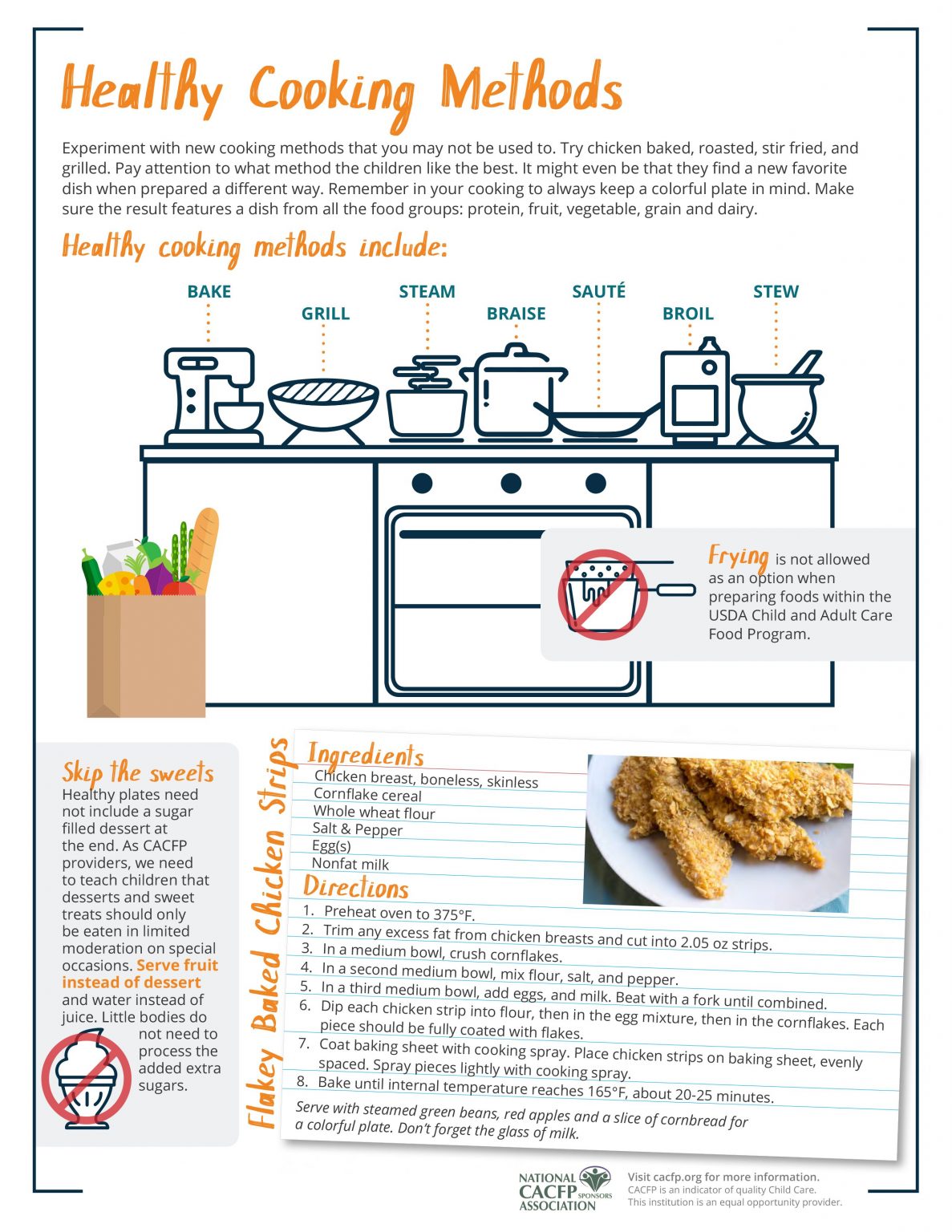Free Resource: Healthy Cooking Methods