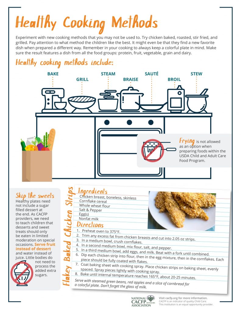 Free Resource: Healthy Cooking Methods