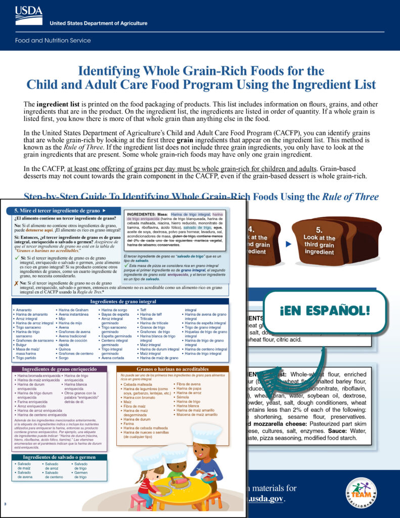 Meal Patterns - National CACFP Sponsors Association