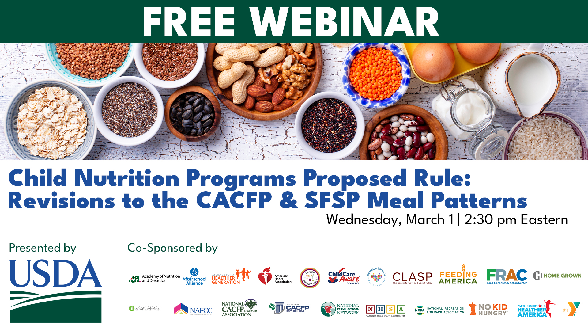 proposed rule Archives - National CACFP Sponsors Association