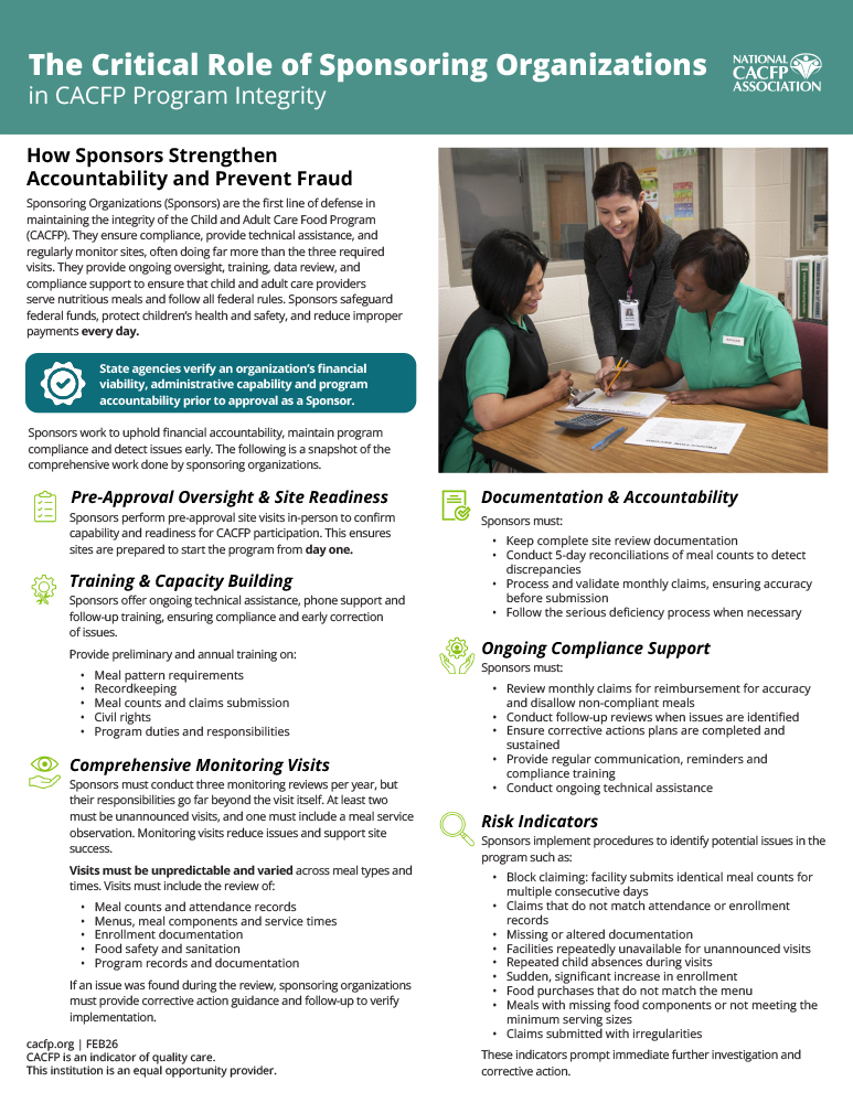 Program Integrity - National CACFP Association