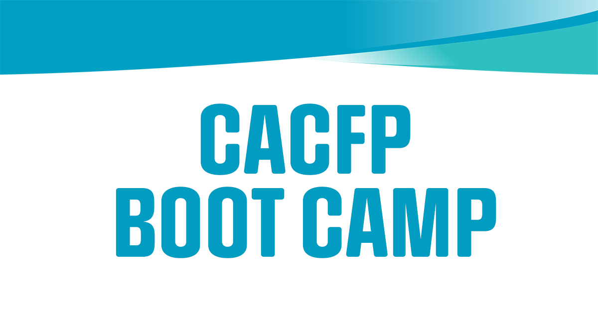 CACFP University - National CACFP Sponsors Association