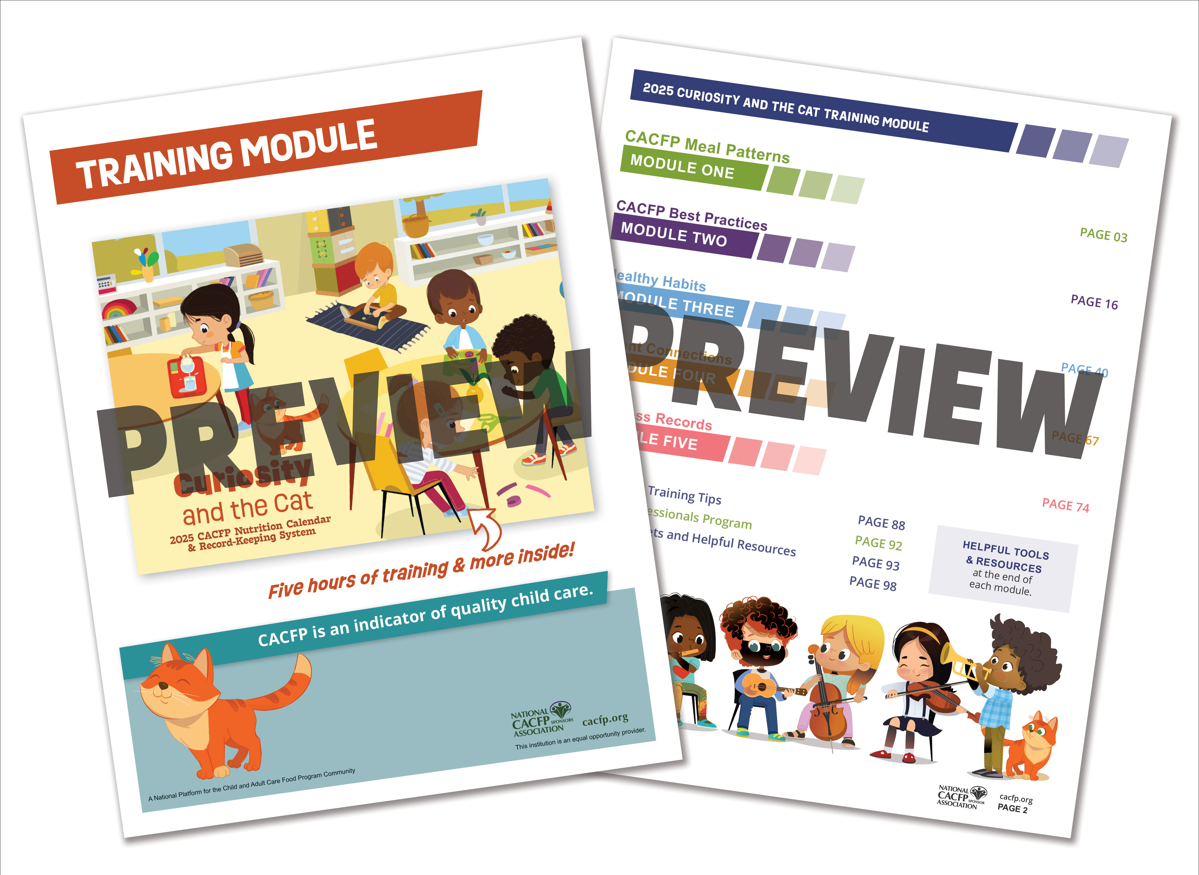 Training & Nutrition Calendar - National CACFP Sponsors Association