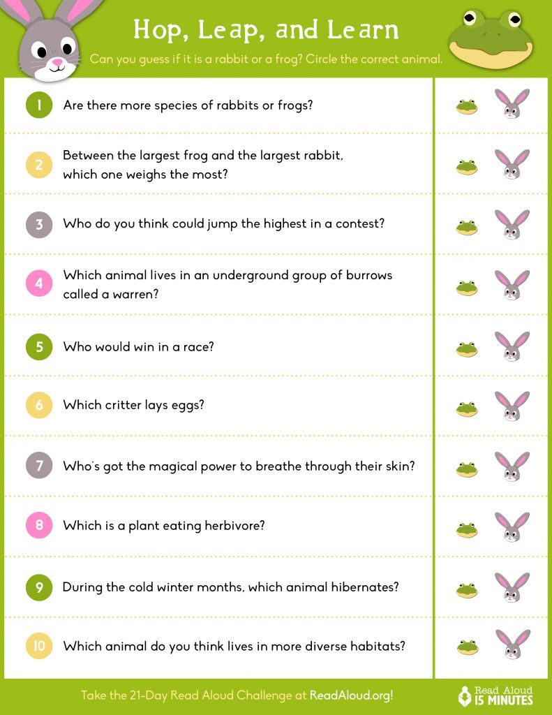 Leap into Learning: Read Aloud Challenge - National CACFP Sponsors ...