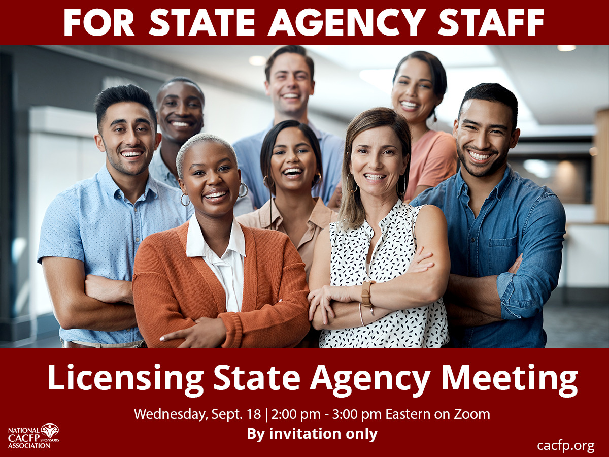 Upcoming Virtual Events - National CACFP Sponsors Association