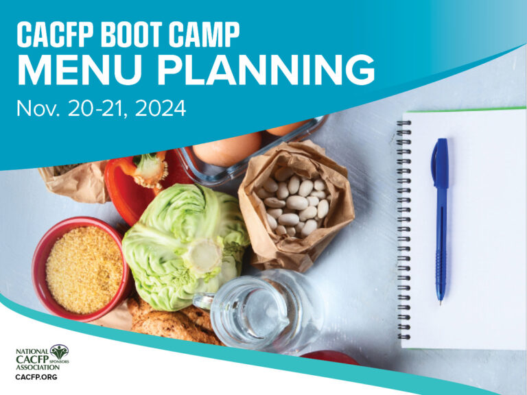 Upcoming Virtual Events - National CACFP Sponsors Association