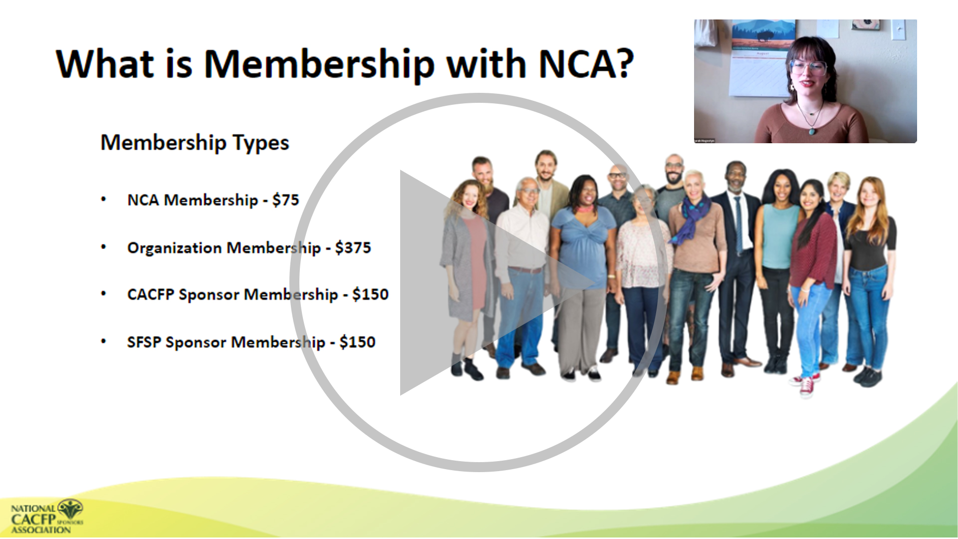 Membership Opportunities - National CACFP Sponsors Association