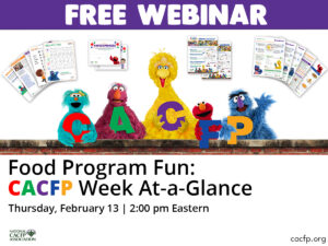 Get Ready for CACFP Week 2025 - National CACFP Sponsors Association