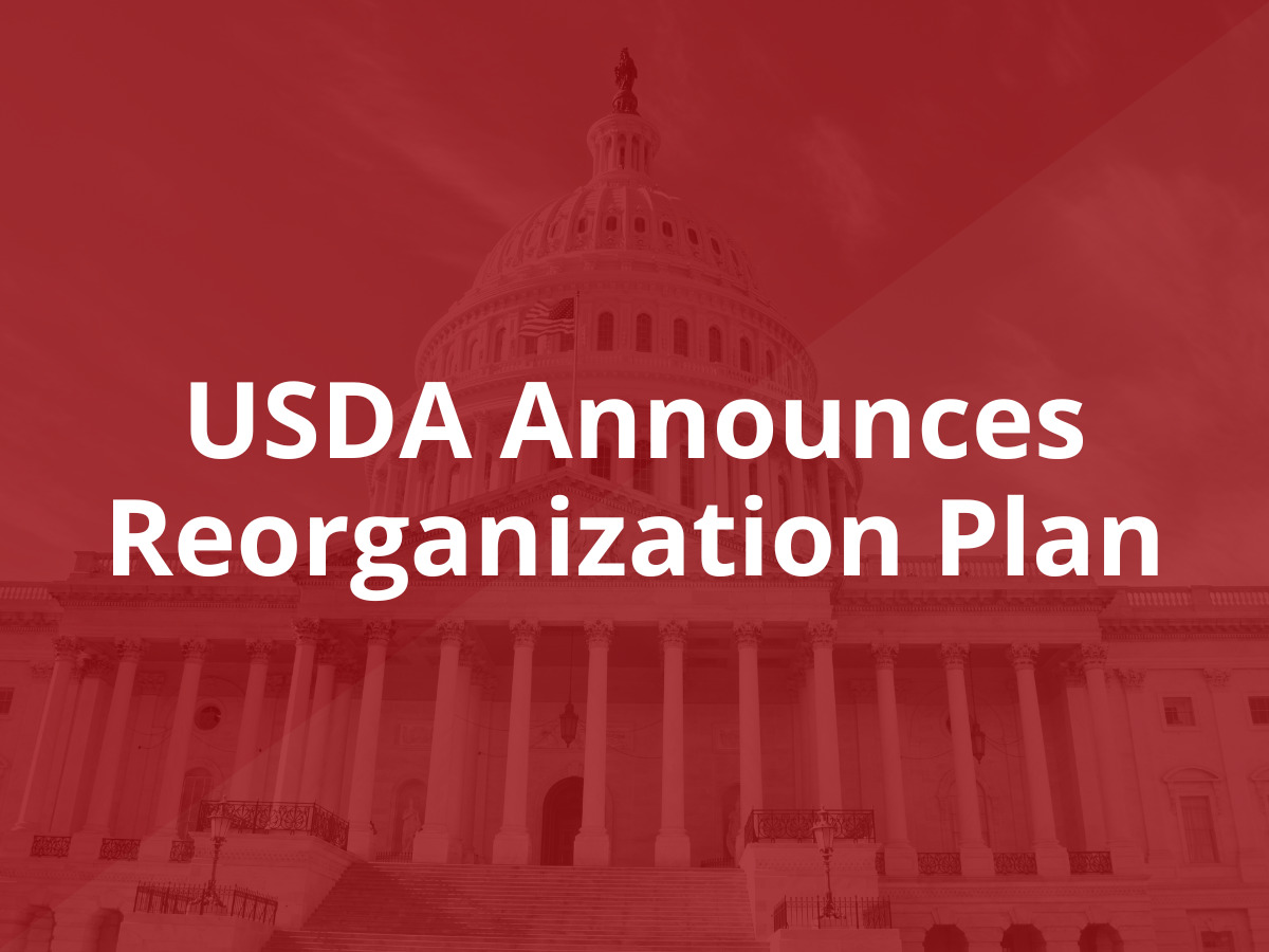 Secretary Rollins Announces USDA Reorganization - National CACFP ...