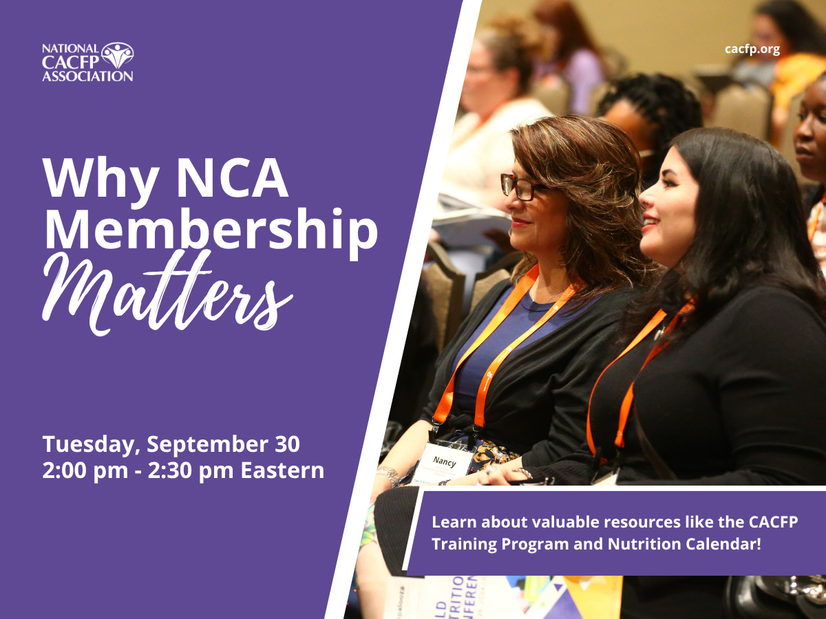 Membership Opportunities - National CACFP Sponsors Association